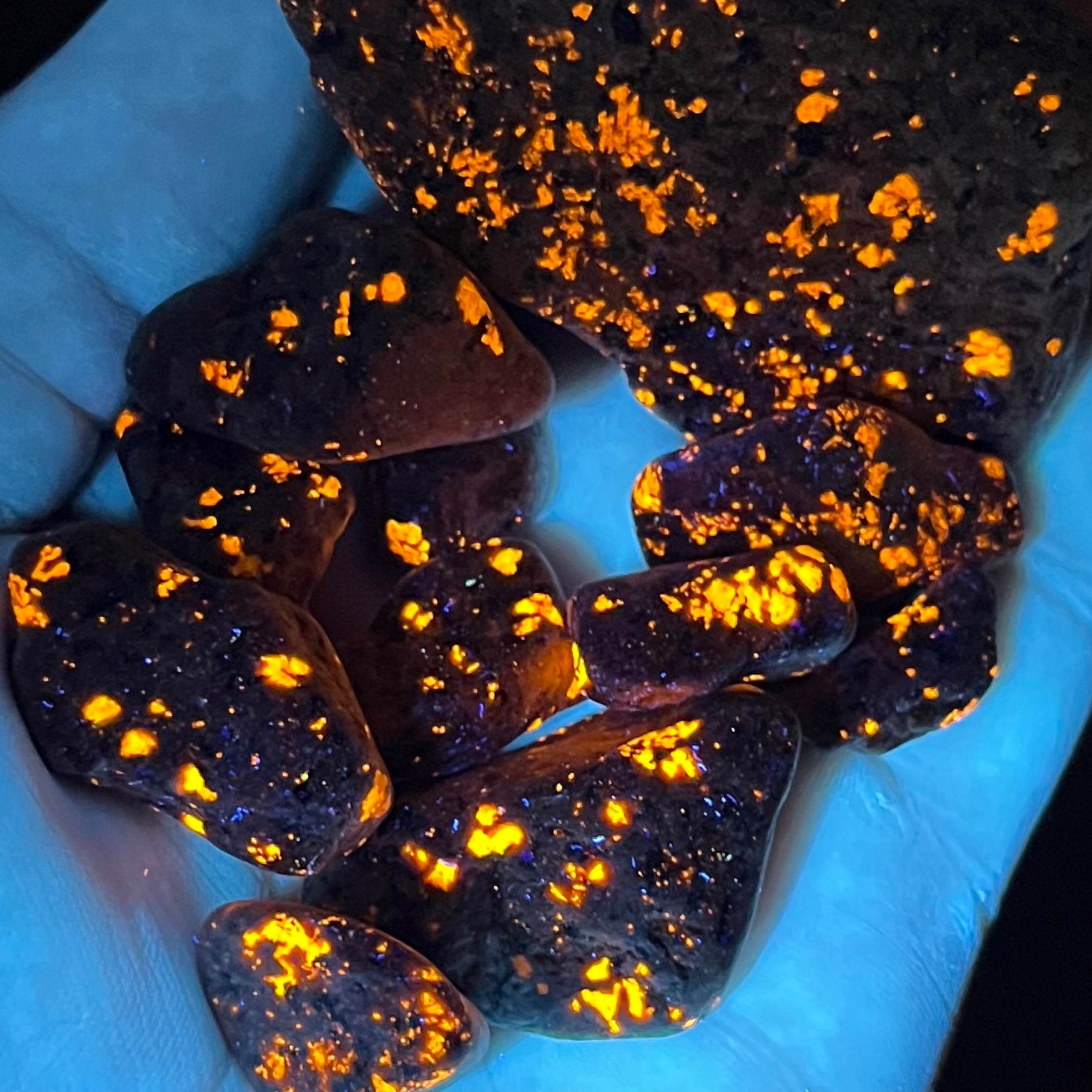 Raw Fluorescent Sodalite | Main Street Rocks