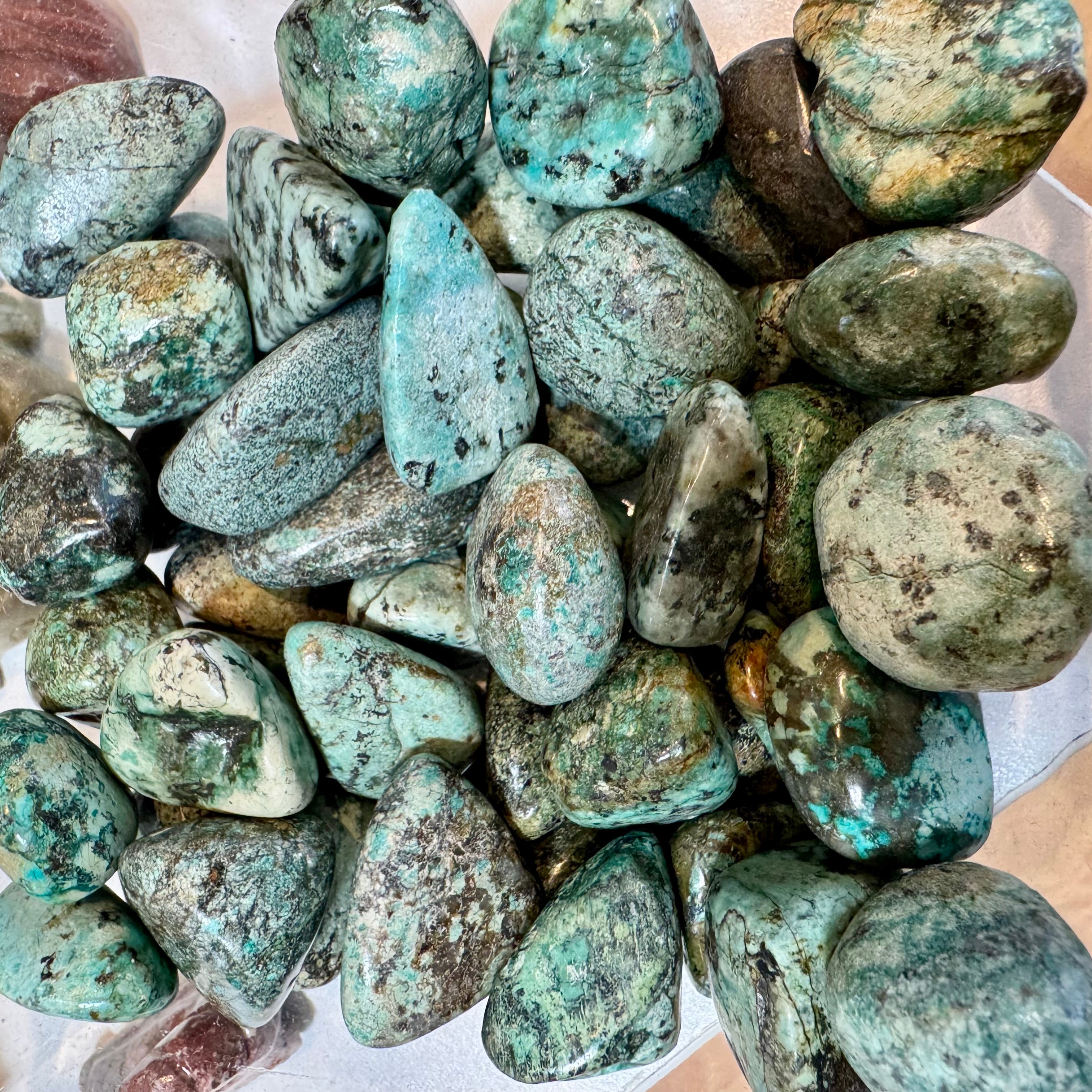 African Turquoise Tumble | Main Street Rocks