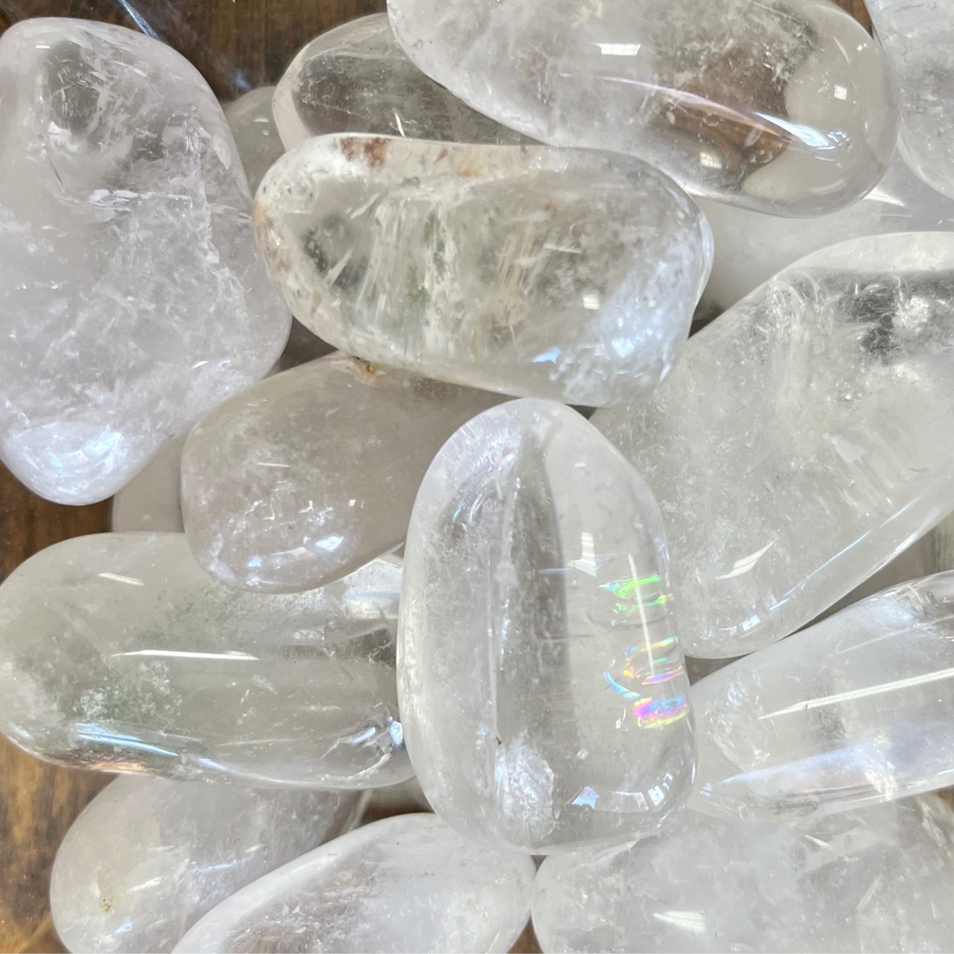 Clear Quartz Tumble | Main Street Rocks