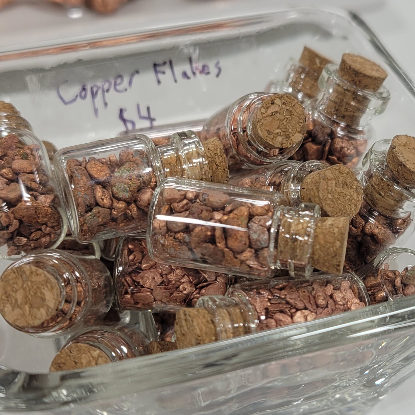 Copper Flake Bottle | Main Street Rocks