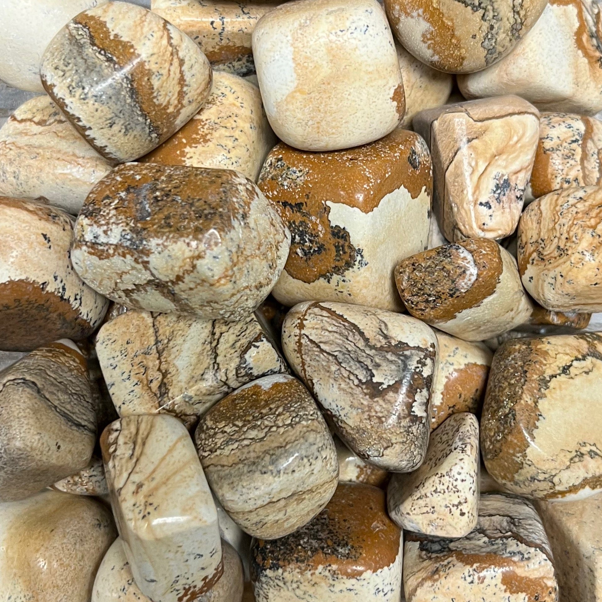 Picture Jasper Tumble | Main Street Rocks