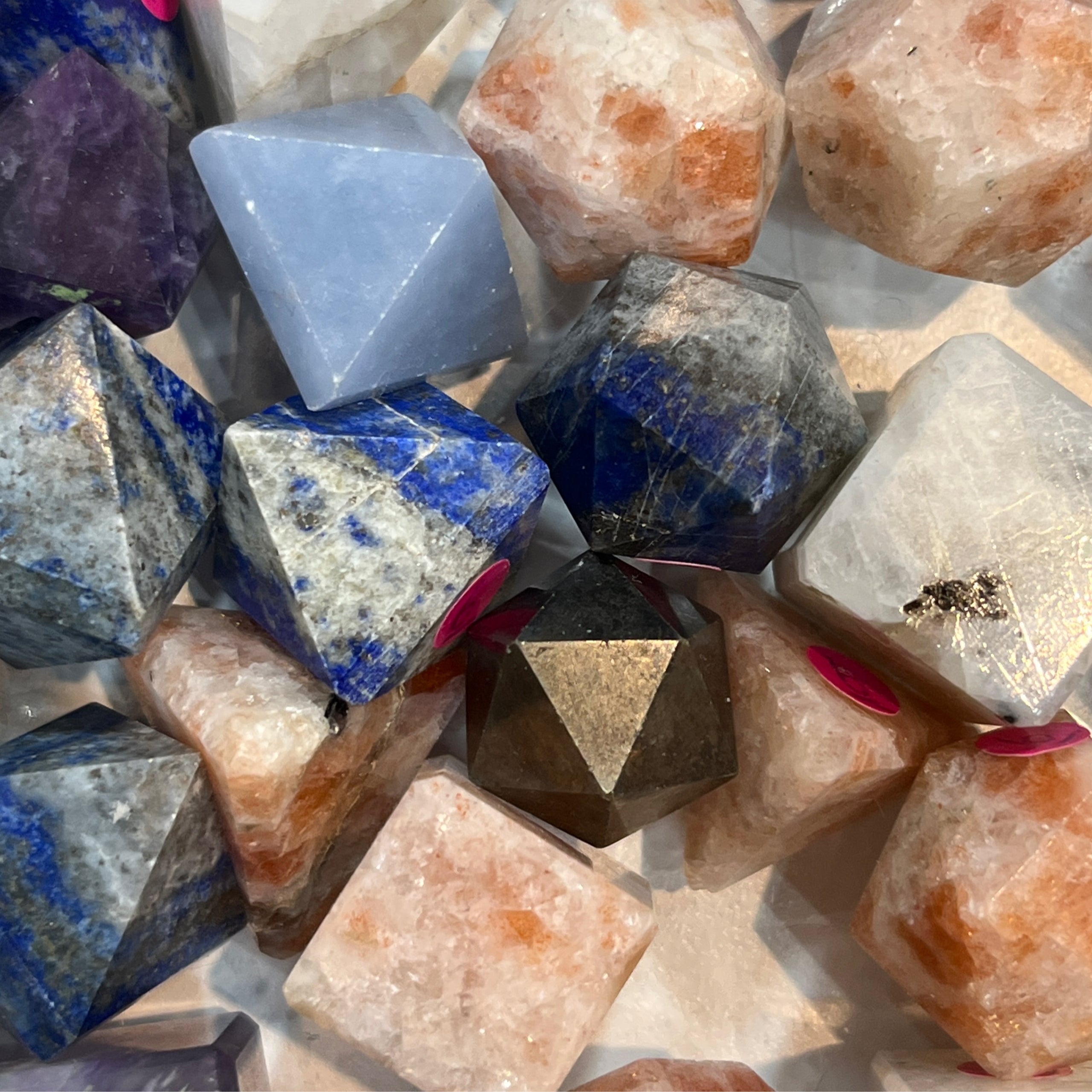 Geometric Carvings | Main Street Rocks